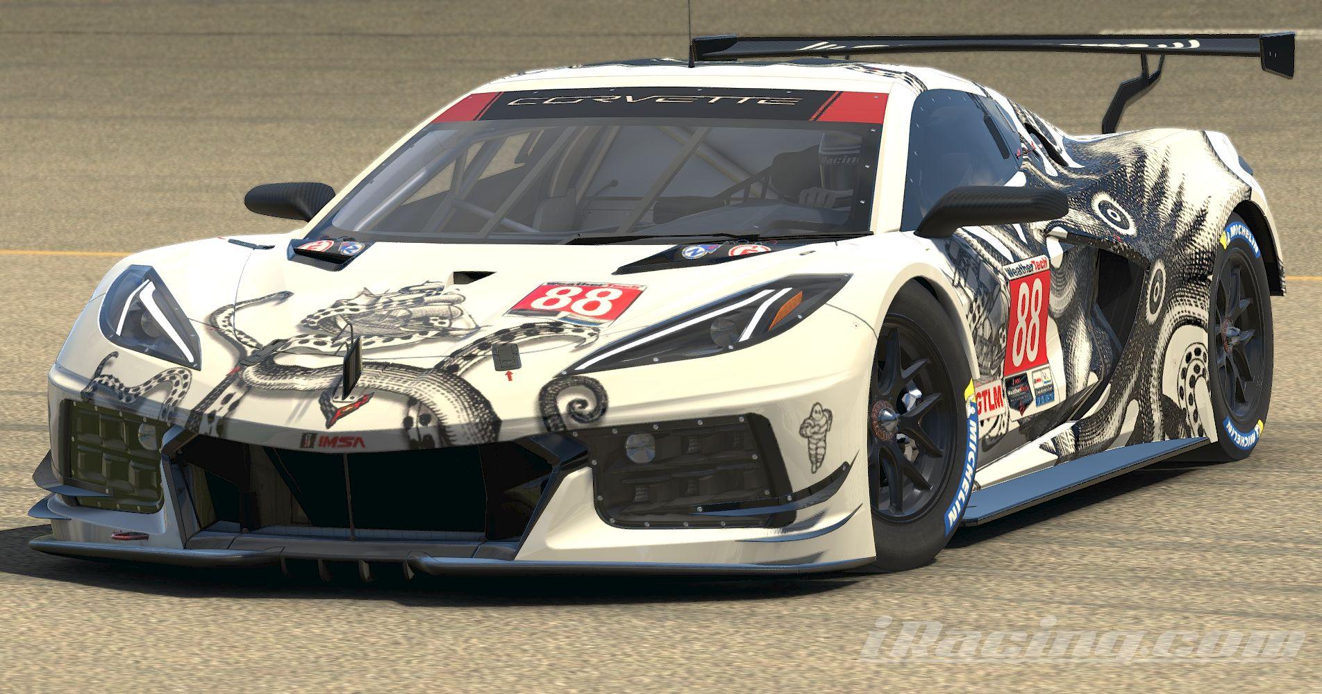 The Kraken Black Spiced Rum Corvette C8R **UPDATED** by Stephane Parent ...