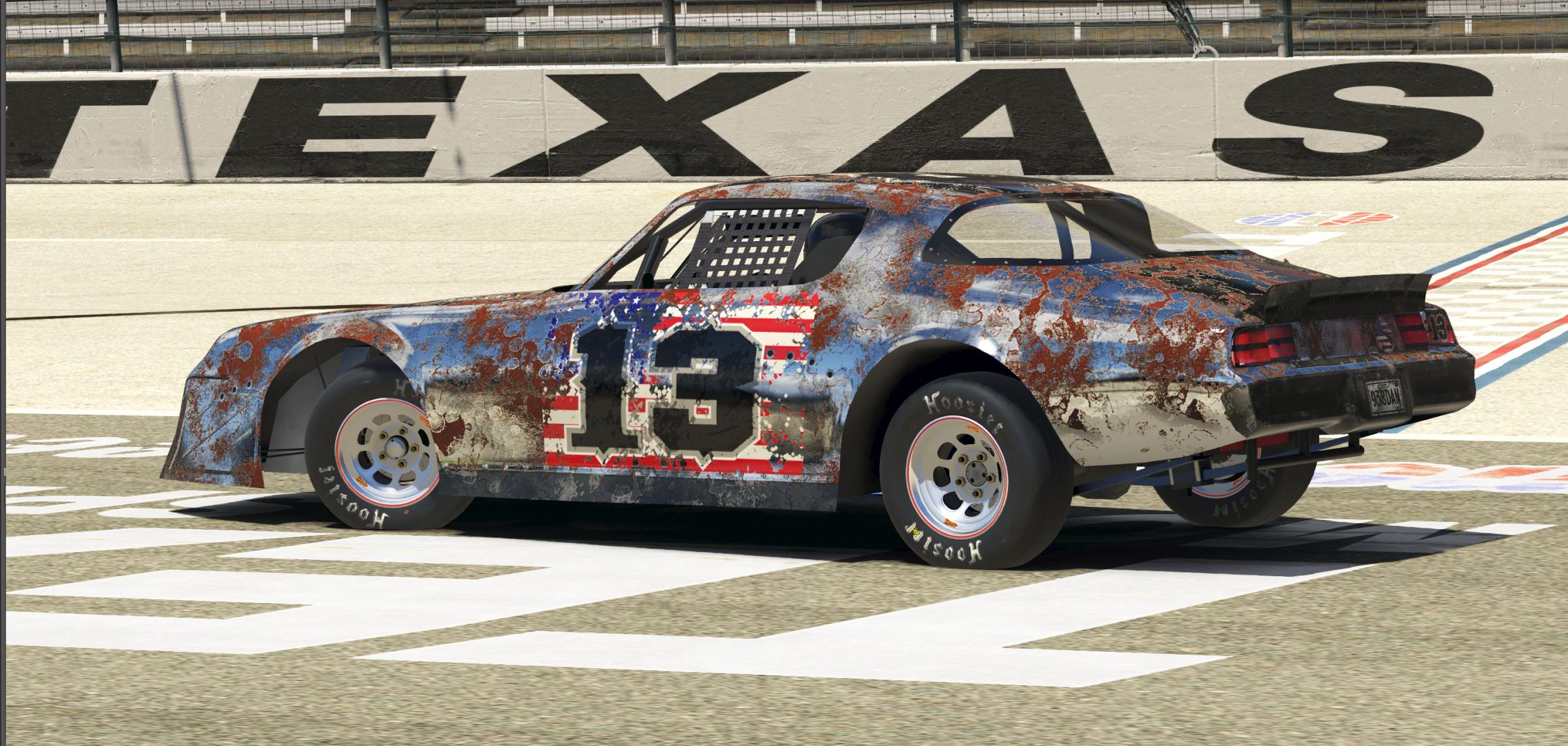 Street Stock Rusty Silver USA by Jay Vos - Trading Paints