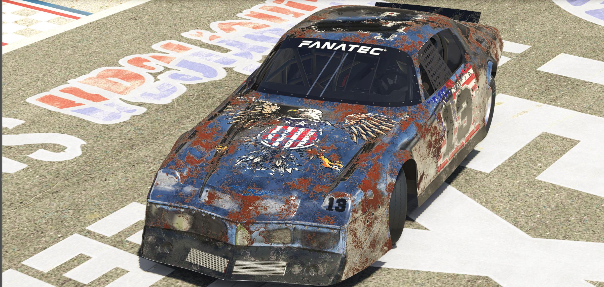 Street Stock Rusty Silver USA by Jay Vos - Trading Paints