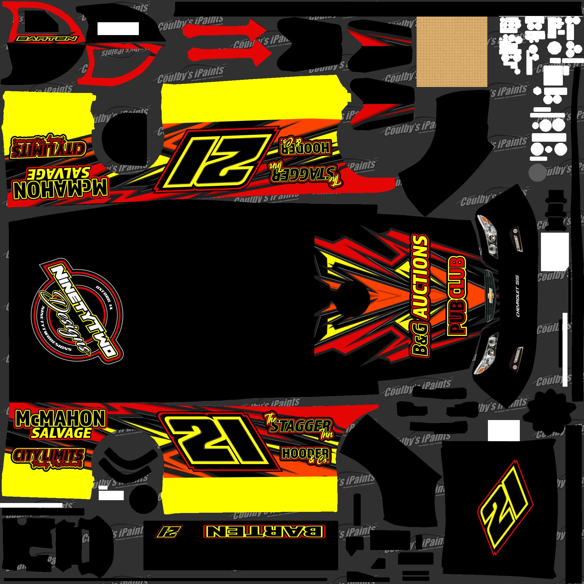 MIKE BARTEN DLM by Shane Evans3 - Trading Paints