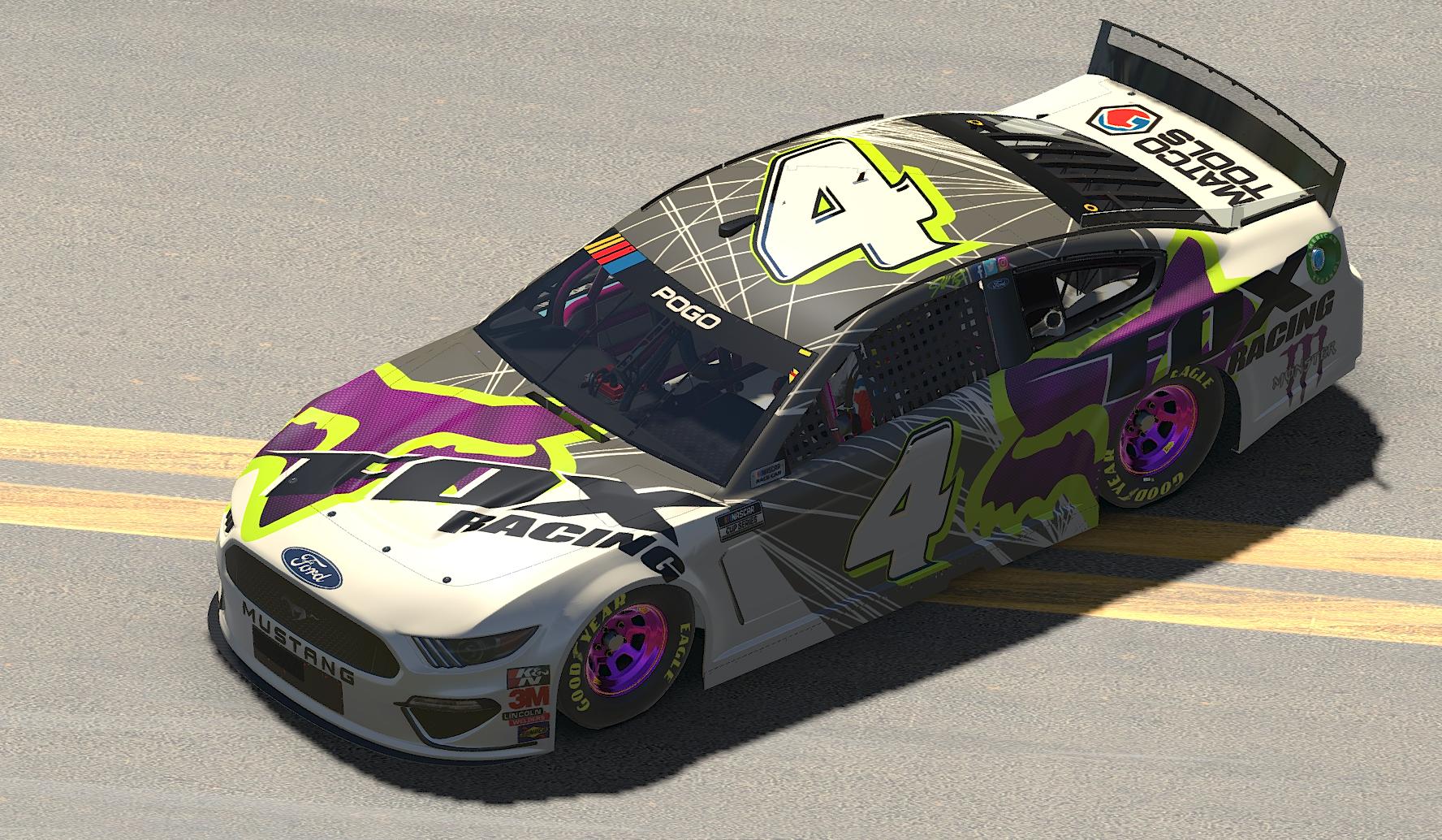Fox Racing Ford Mustang by Jeff Pogo - Trading Paints