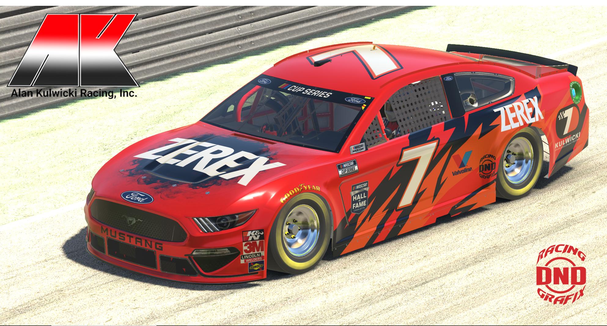 Retro Revival - Zerex Kulwicki Ford Cup Mustang by Ricky Whittenburg ...