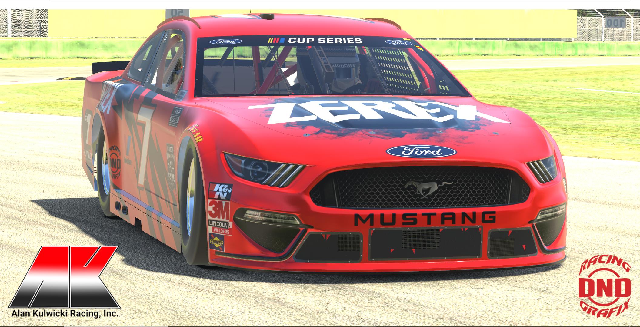 Retro Revival - Zerex Kulwicki Ford Cup Mustang by Ricky Whittenburg ...