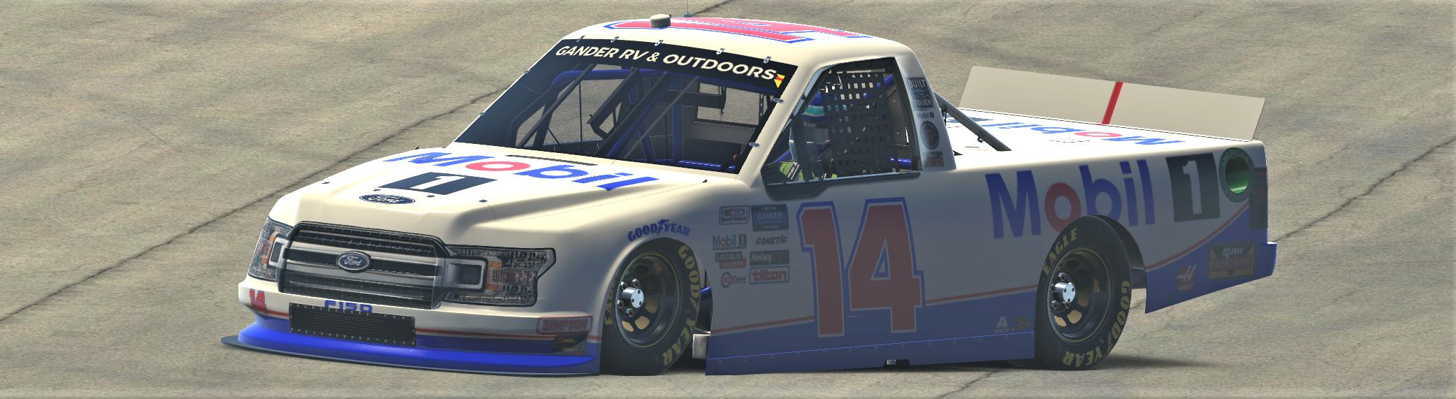 SHR-Clint Bowyers 2017 Mobil 1 F-150 by Todd Ressler - Trading Paints