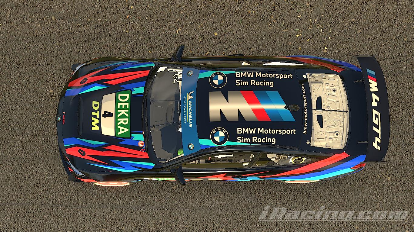 Dekra BMW M4 Black by Allan Cole - Trading Paints