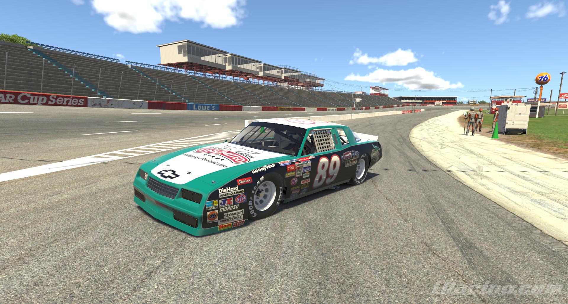 BJU Teal Wht Monte Carlo 1987 by Robert Doig - Trading Paints