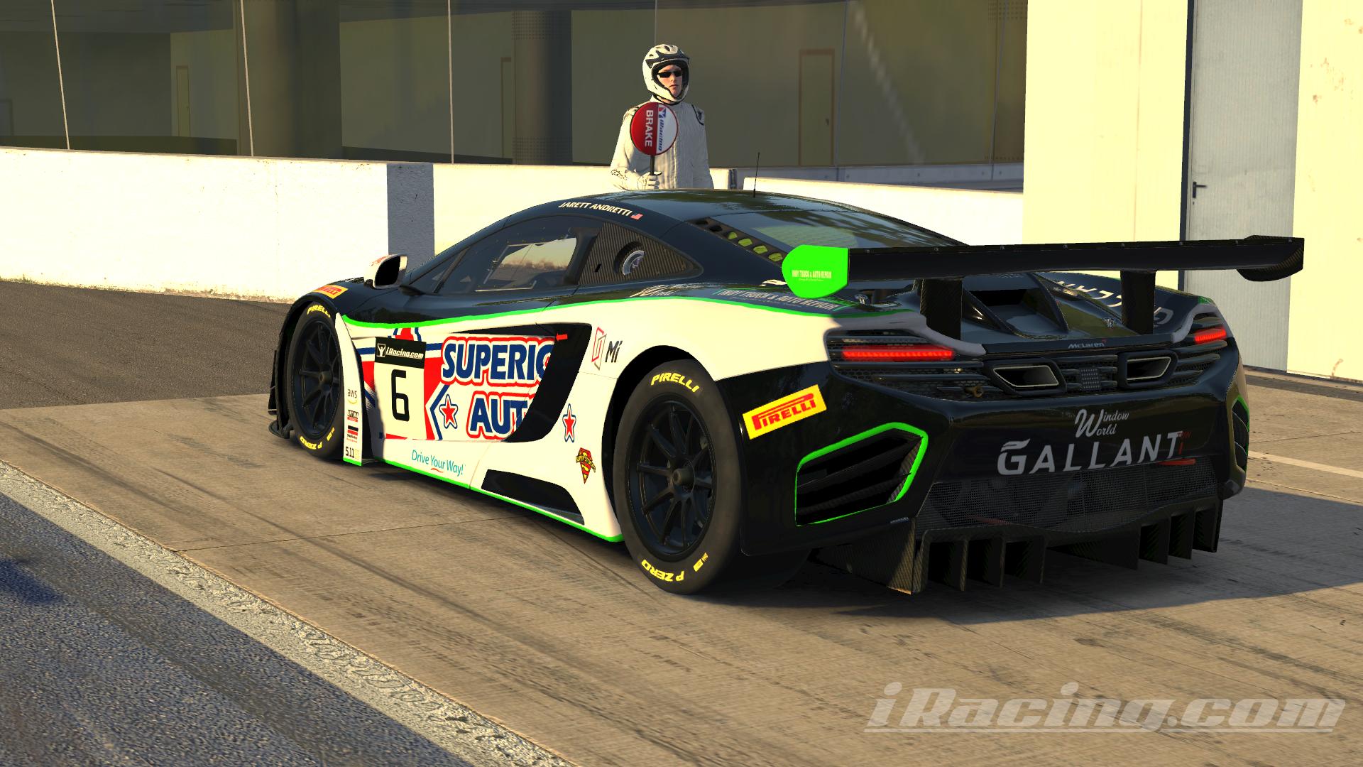 Jarett Andretti - McLaren Customer GT4 by Tyler Swartz2 - Trading Paints