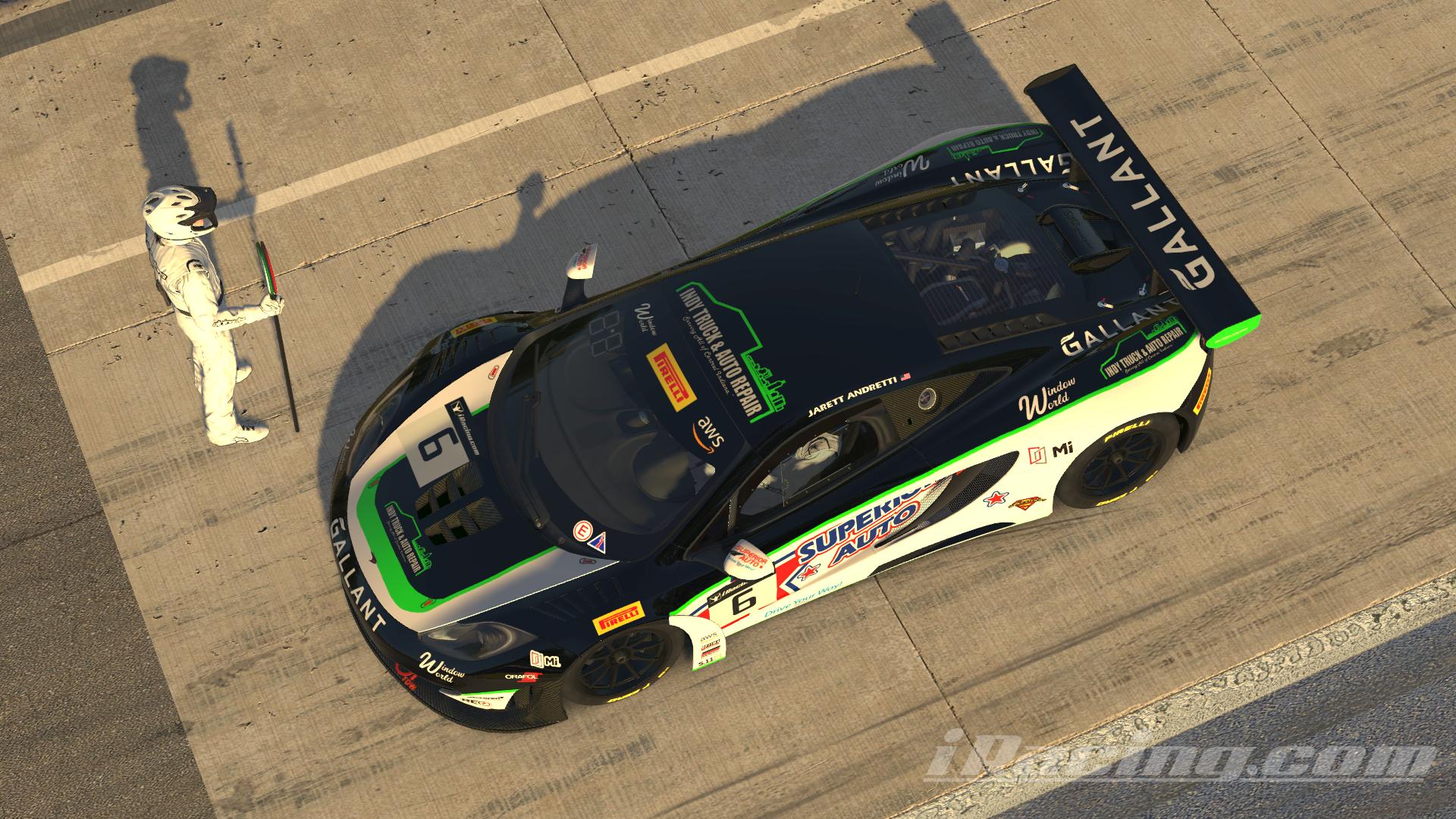 Jarett Andretti - McLaren Customer GT4 by Tyler Swartz2 - Trading Paints