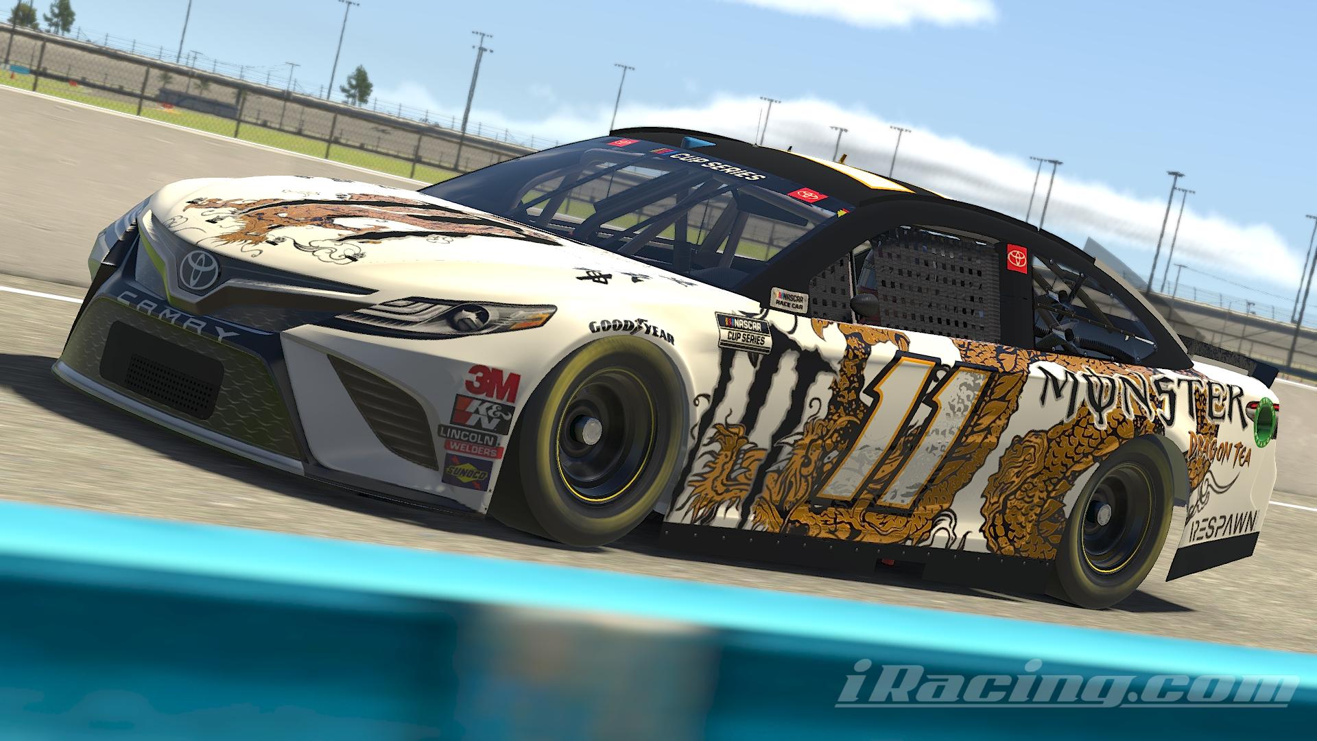 2020 Toyota Camry Monster Energy Dragon Tea by Alan H. - Trading Paints