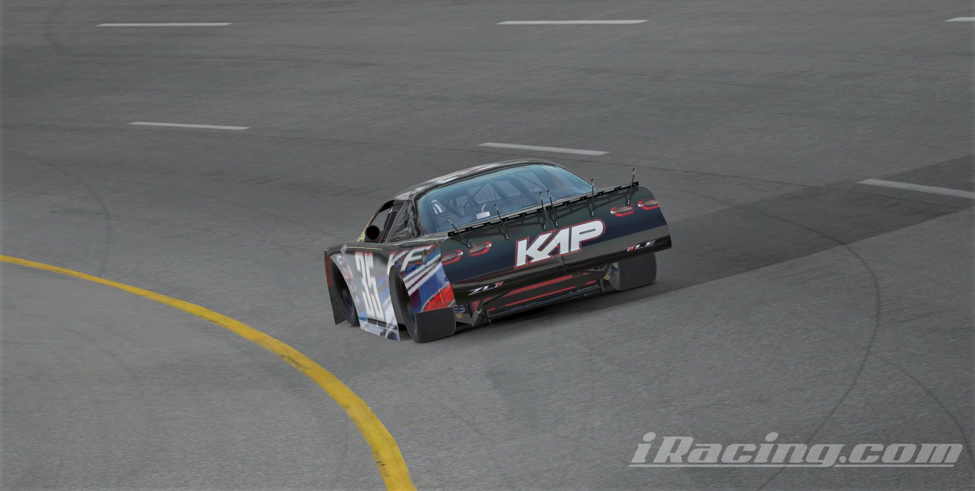Justin McClure NW Tour car black 35 by Kaiden Anderson - Trading Paints