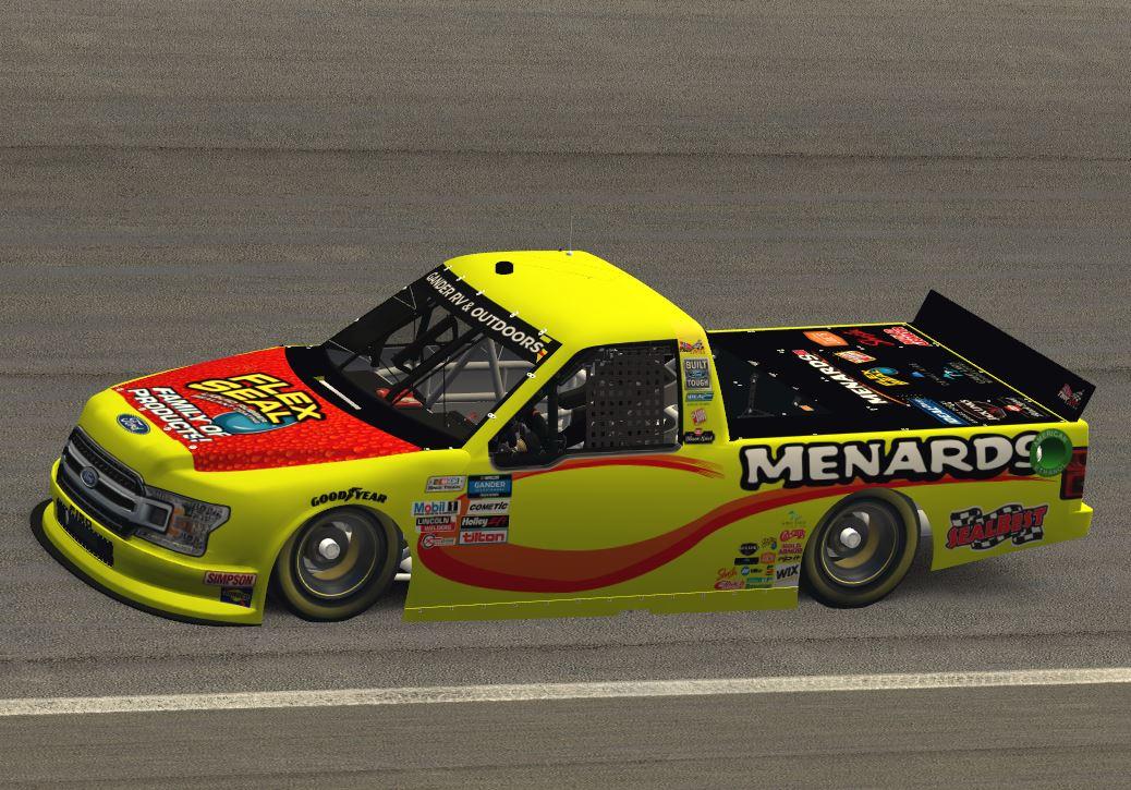 Matt Crafton 2020 Flex Seal (Kansas 2) by Jacob Winter - Trading Paints