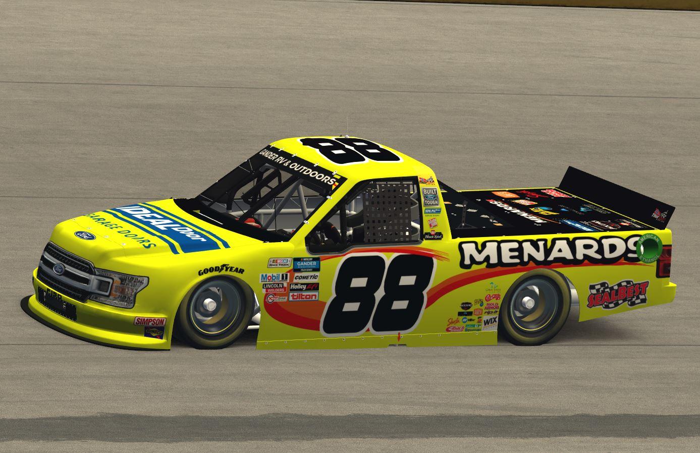 Matt Crafton 2020 Ideal Door (Kentucky) by Jacob Winter - Trading Paints