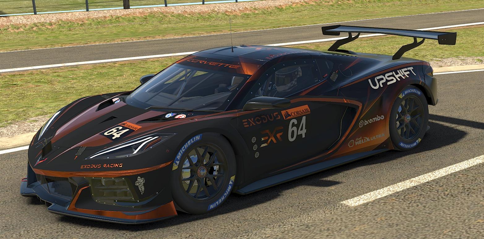 EXR C8R Orange by Russell J Cowell - Trading Paints