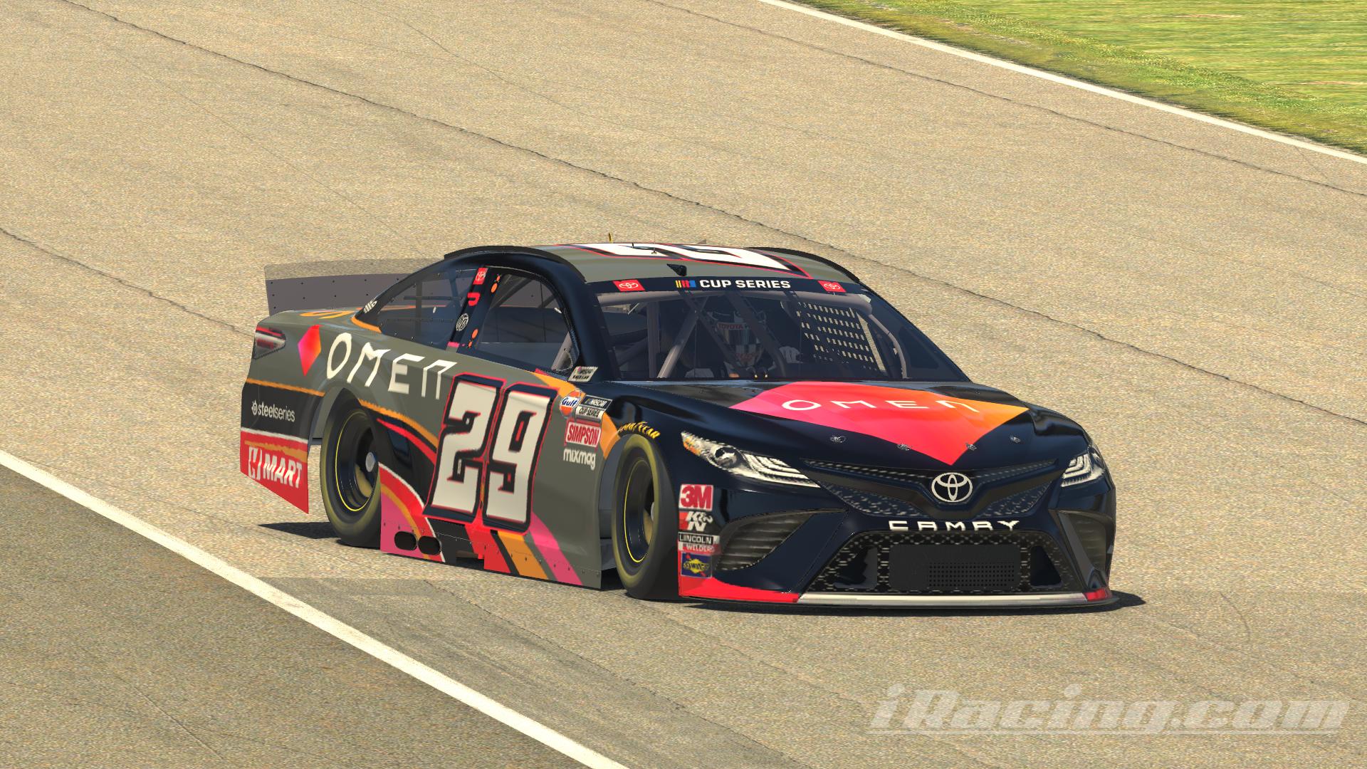 HP Omen // Sonos Camry (Custom Number) by Nick Abbott - Trading Paints