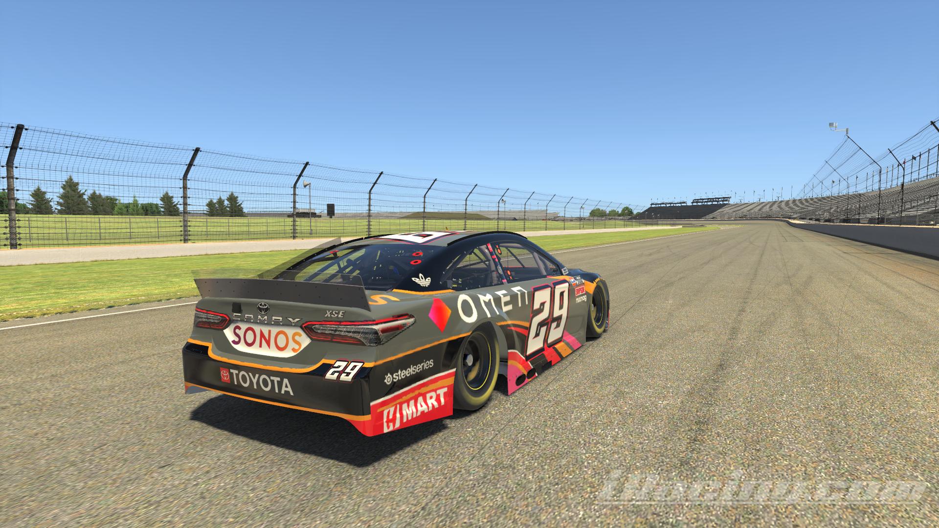 HP Omen // Sonos Camry (Custom Number) by Nick Abbott - Trading Paints