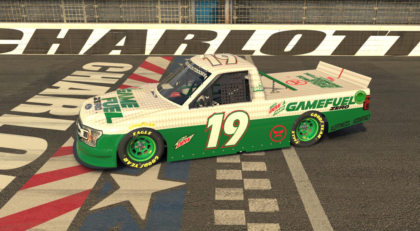 VSM GameFuel Zero Green NASCAR F150 by Travis C. - Trading Paints