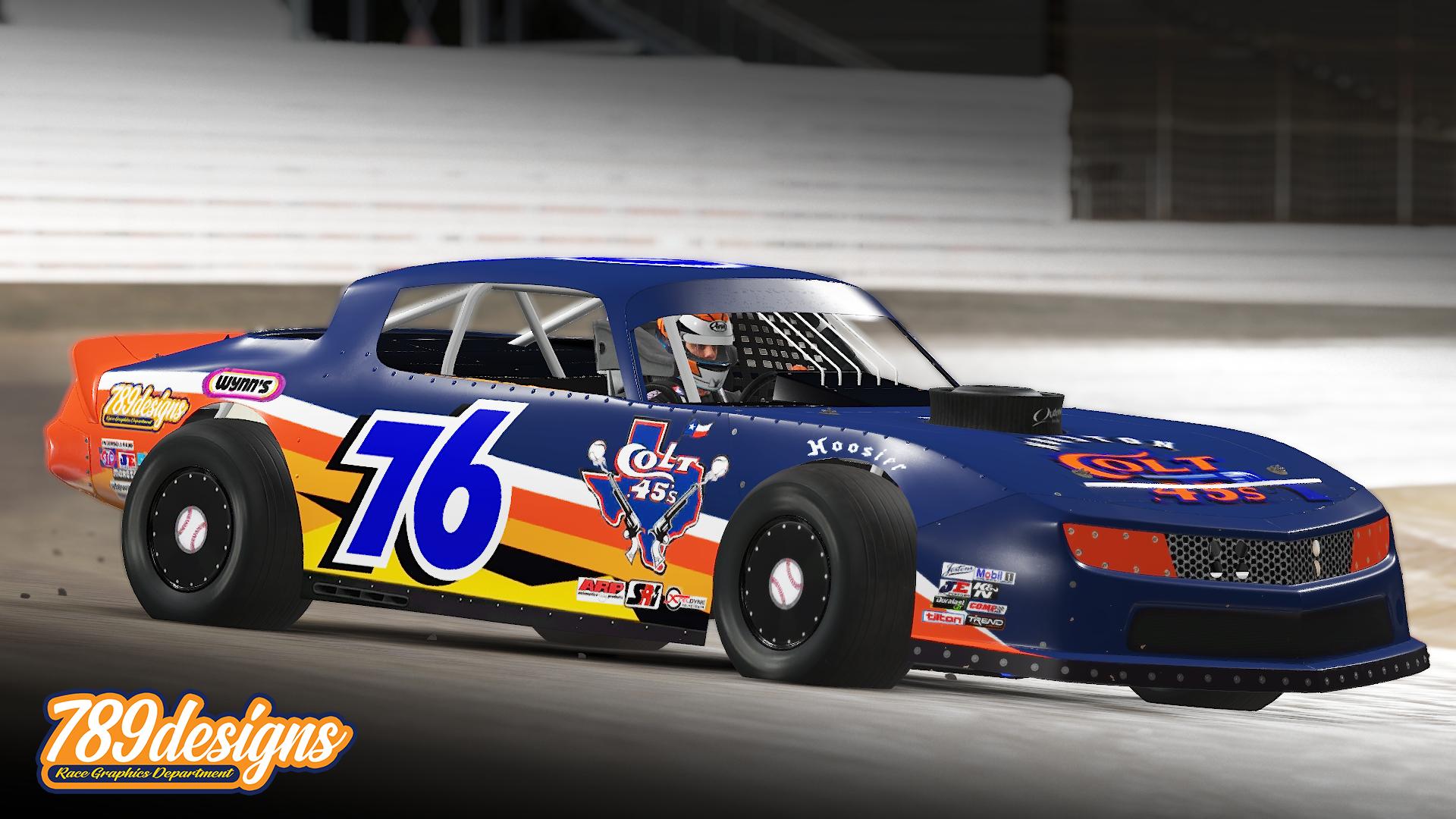 Retro Houston Colt 45s Dirt Street Stock (Vintage Astros) by Garrett ...