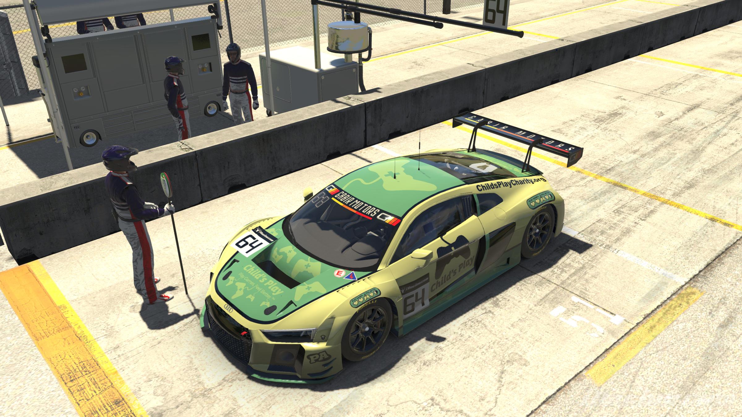 The Gabir Motors Childs Play Audi R8 LMS GT3 by Tom Athey - Trading Paints