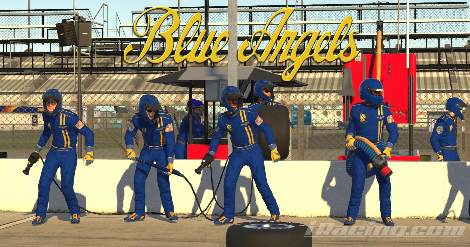 Driver Suit Blue Angels by Don Craig - Trading Paints