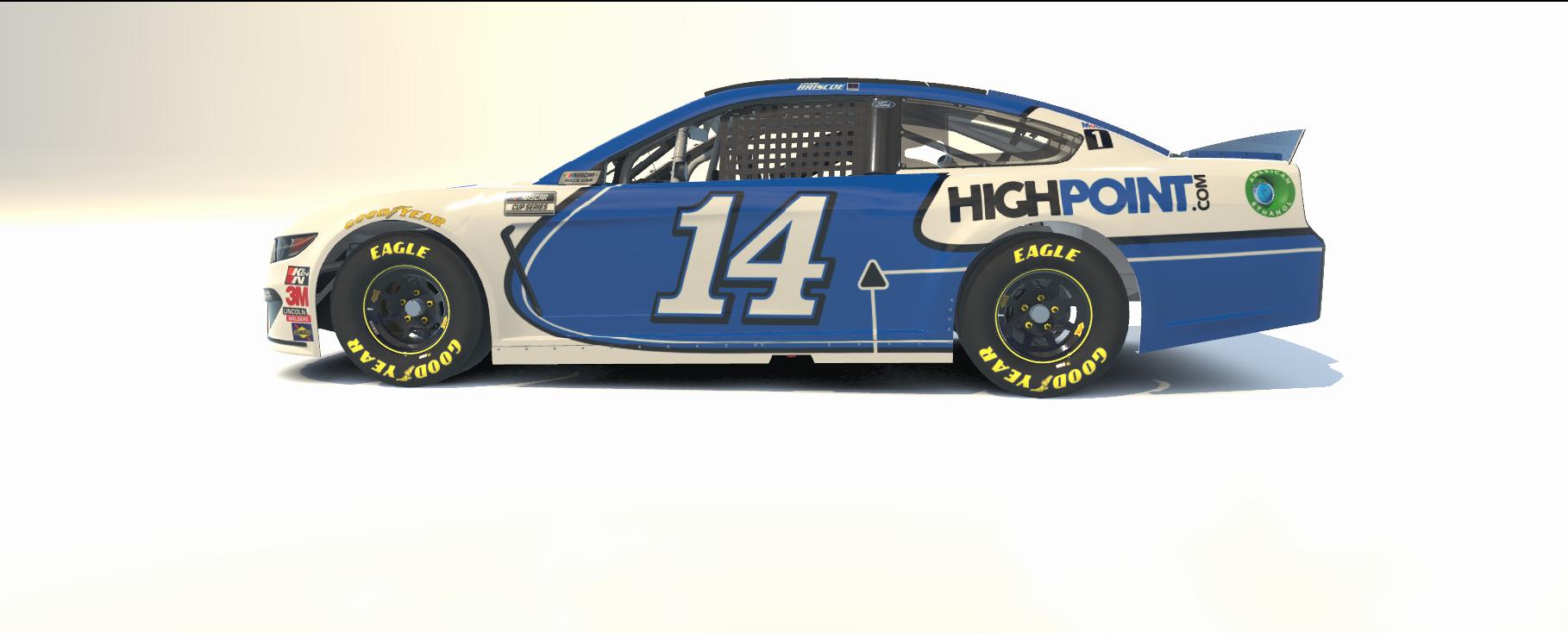 2021 Chase Briscoe HighPoint.com Ford Mustang w/ Number by Cody Tabor ...