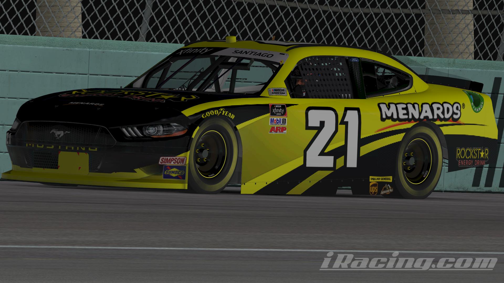 *Updated* Rockstar/Menards Xfinity Mustang GT by Emmanuel Santiago ...