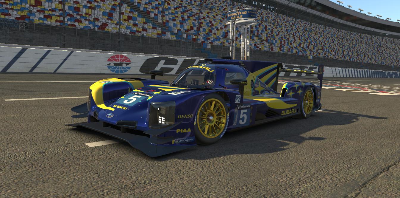 Subaru LMP2 by Nate Detwiler - Trading Paints