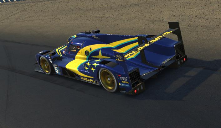 Subaru LMP2 by Nate Detwiler - Trading Paints