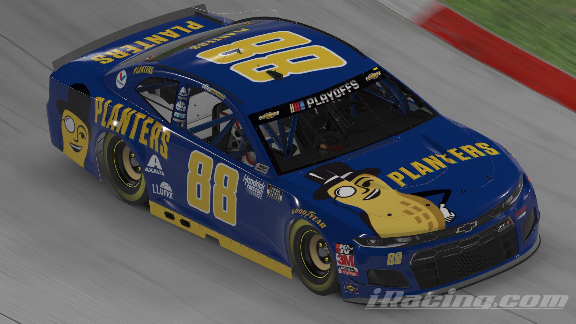 2020 Alex Bowmans Planters Peanuts Car for the Martinsville fall race ...