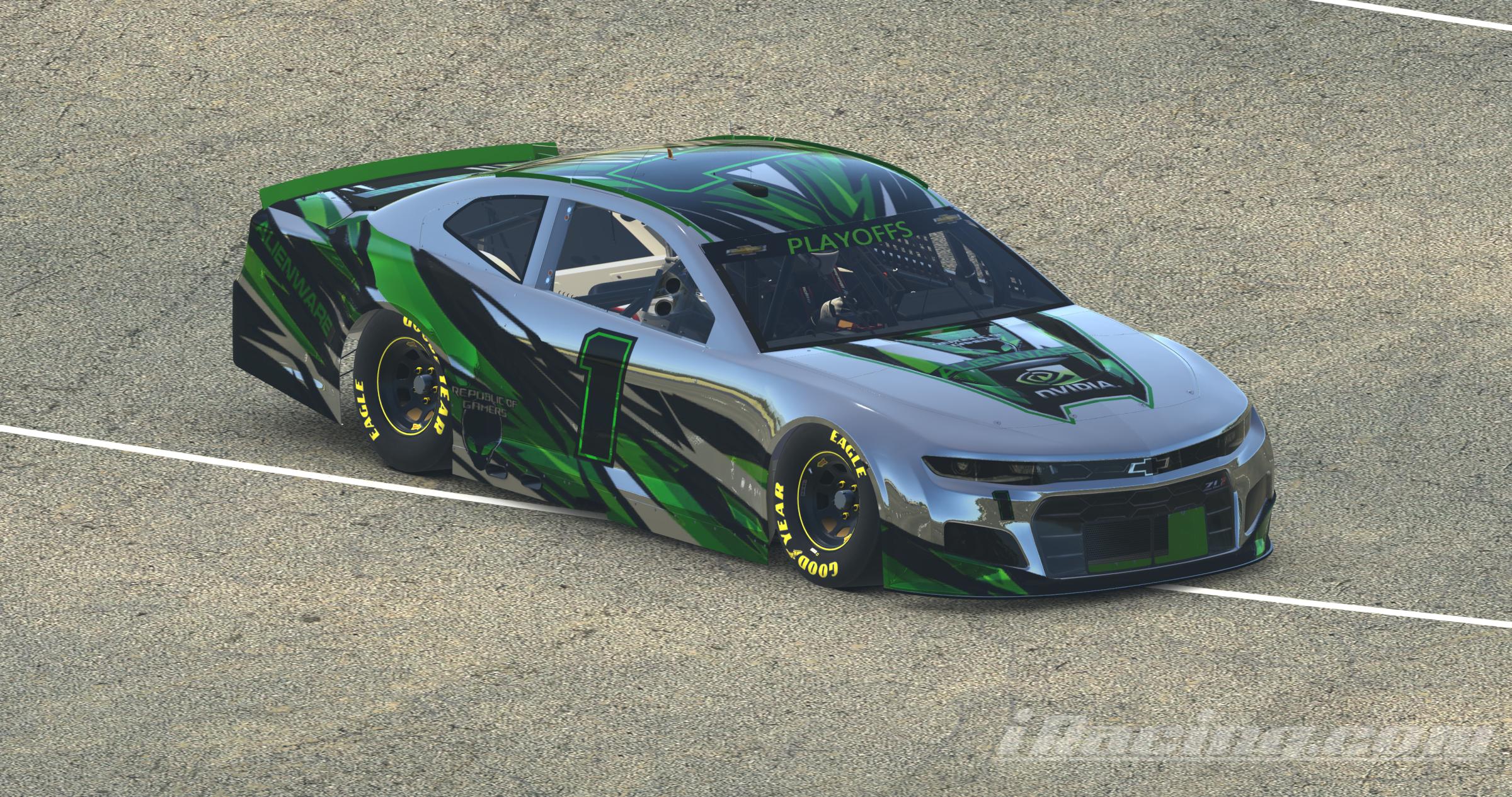 zl1 green black white by William F. - Trading Paints