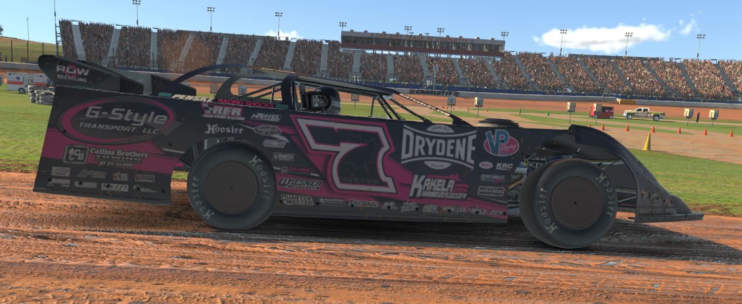 RICKY WEISS CANCER AWARENESS CAR WITH # by Byron Morris - Trading Paints