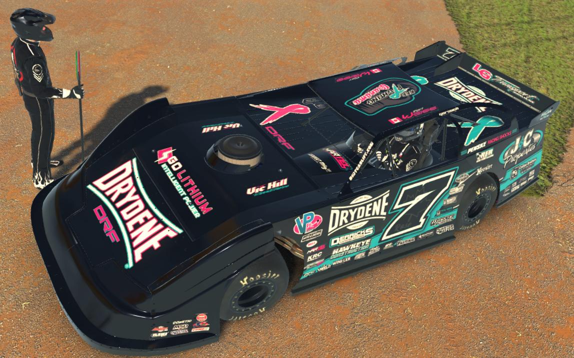 RICKY WEISS CANCER AWARENESS CAR NO # by Byron Morris - Trading Paints