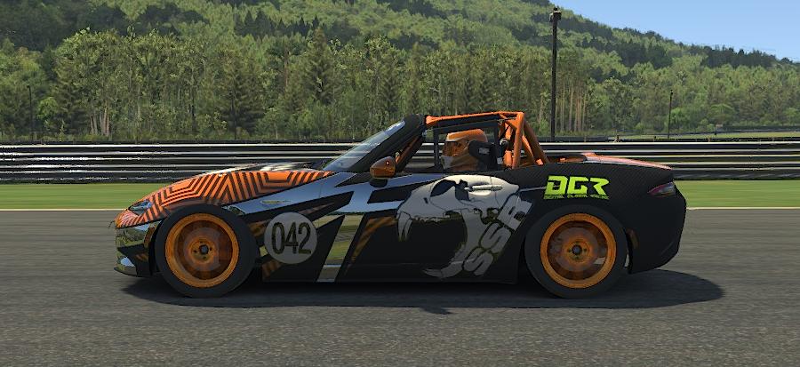 Savage Sim Racing Team livery by Wayne Bennett - Trading Paints