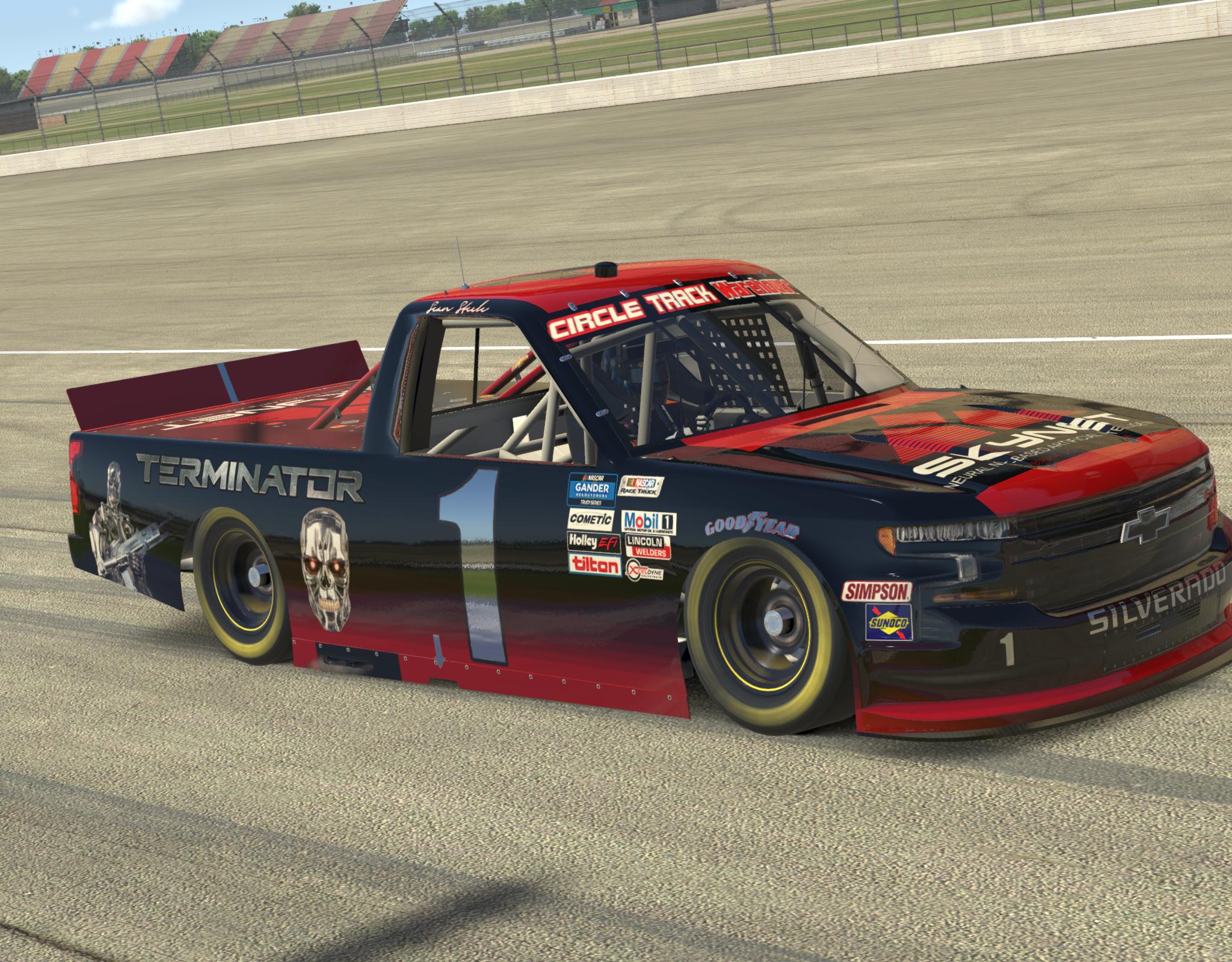 Sean Steele 2020 #1 Terminator Silverado by Nathaniel O. - Trading Paints