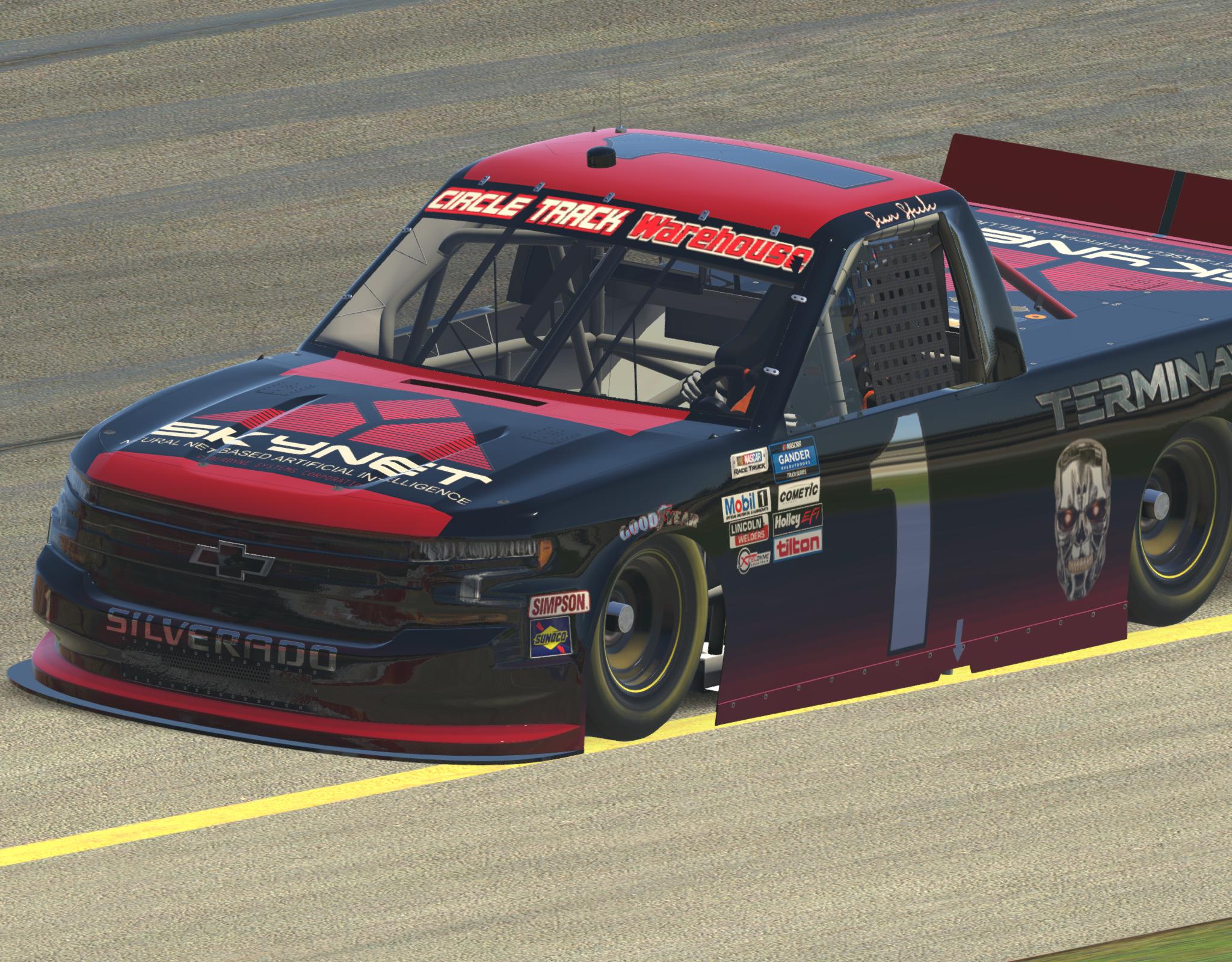 Sean Steele 2020 #1 Terminator Silverado by Nathaniel O. - Trading Paints