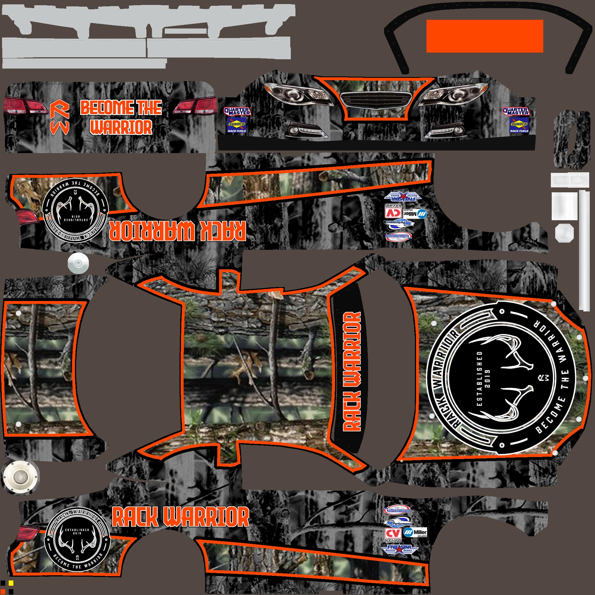Rack Warrior full Camo by Richard C. - Trading Paints