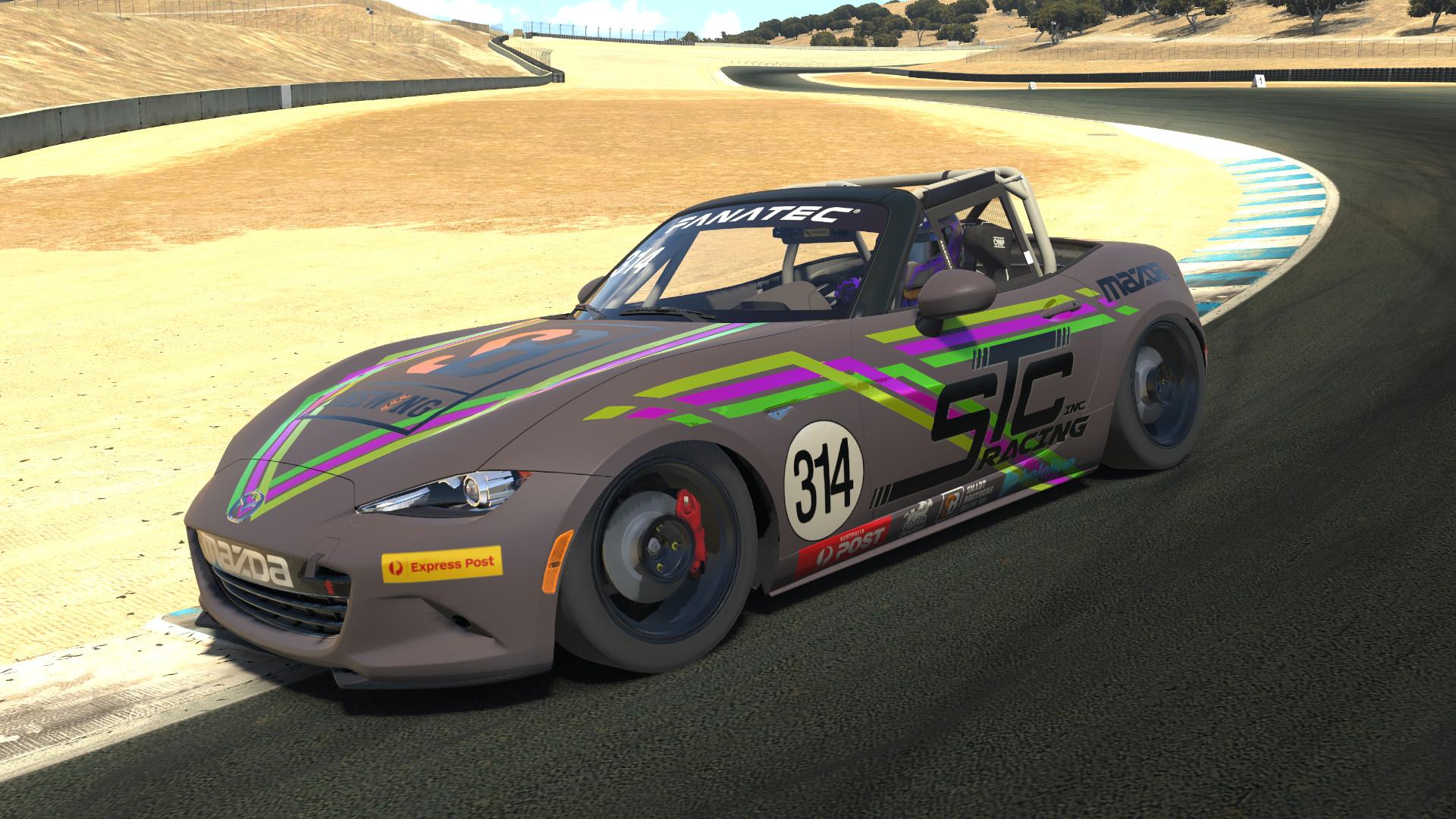 STC inc. Racing MX5 by Kris Wheatley - Trading Paints