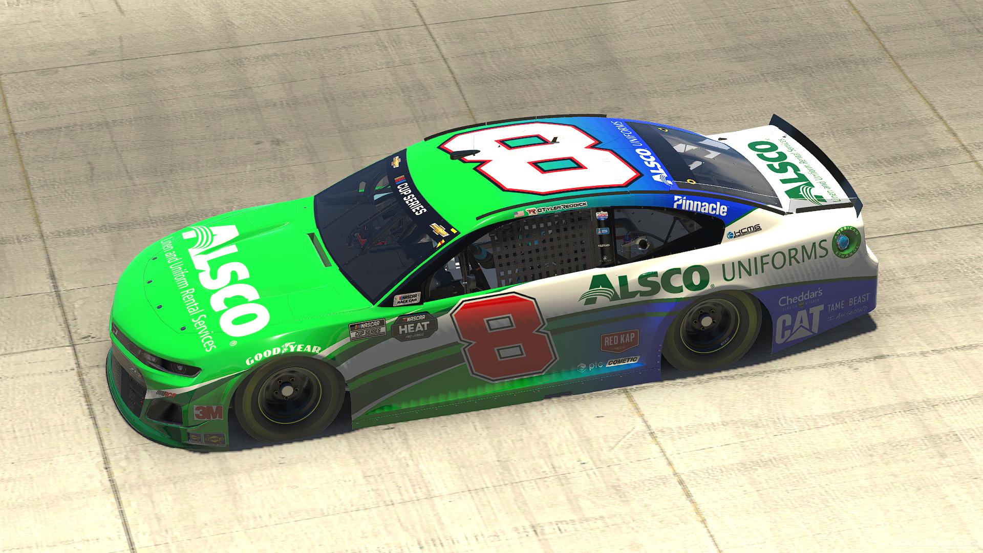 RCR Tyler Reddick Alsco by Austin G Johnson - Trading Paints