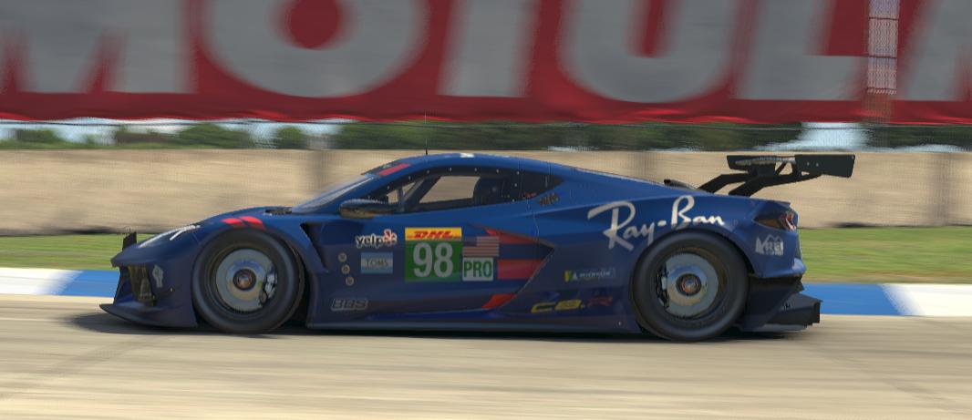 Ray Ban Corvette C8.R GTE by Jeff Kniple - Trading Paints