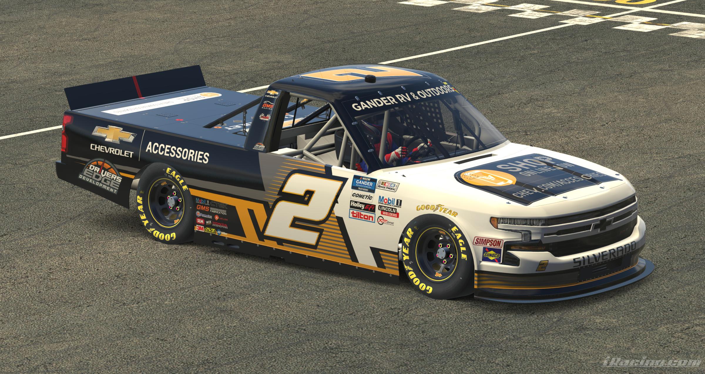 2 Sheldon Creed Chevy Accessories Silverado (custom number) by Patrick ...