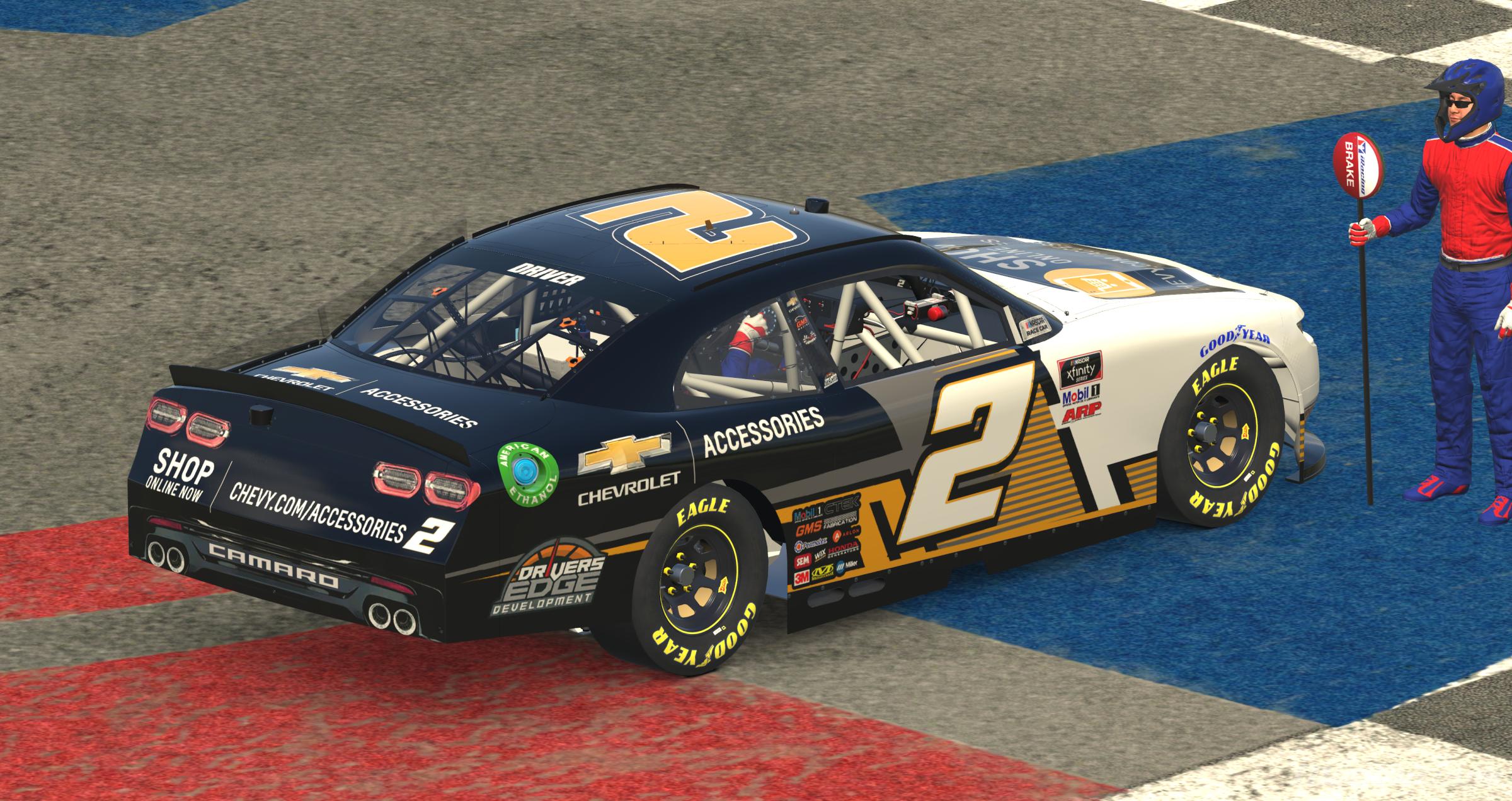 2 Sheldon Creed Chevy Accessories Xfinity Camaro (custom numbers) by ...