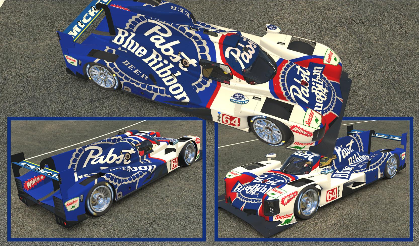 Dallara P217 Pabst by Clyde Coman - Trading Paints