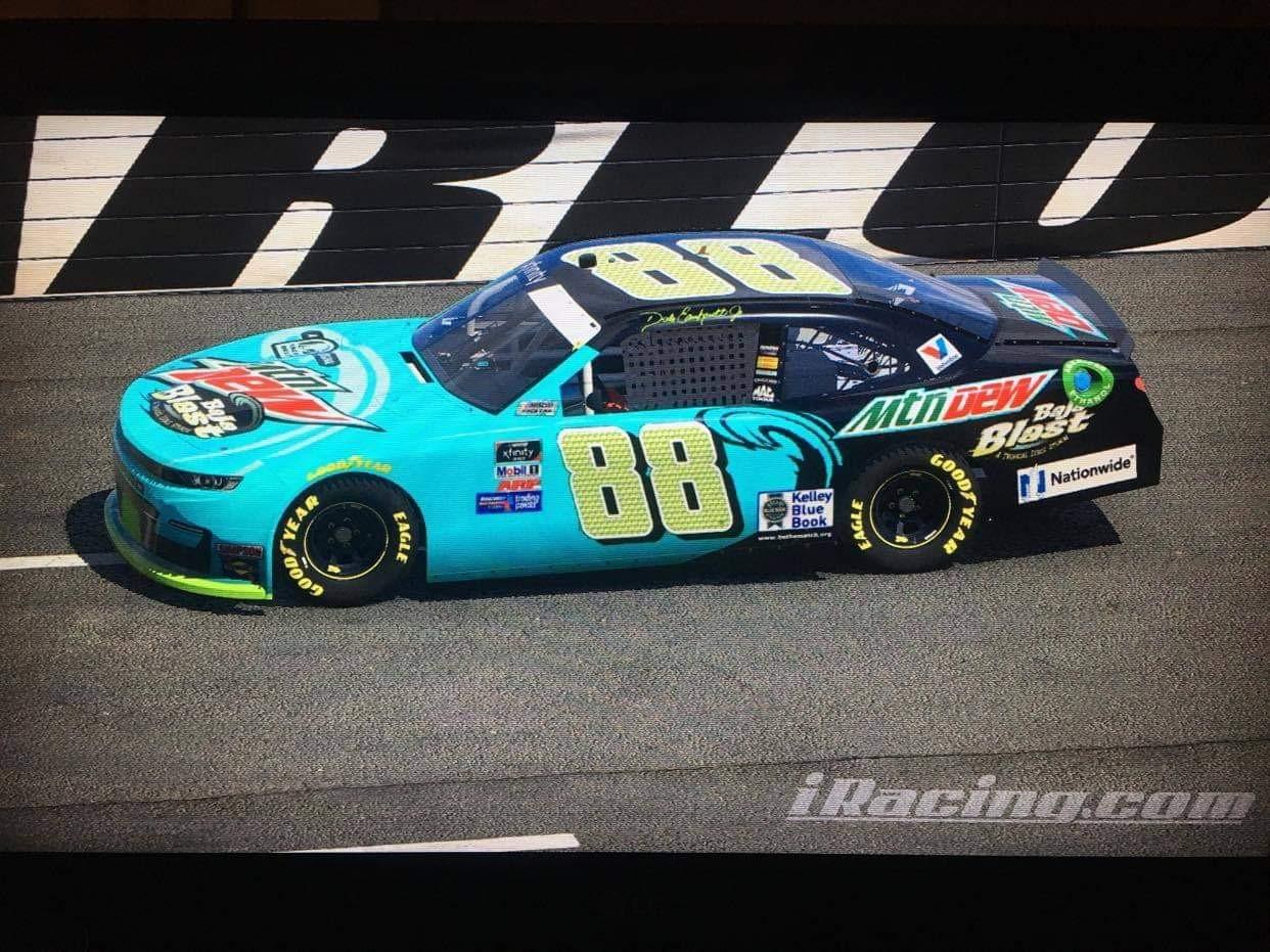 Dale Jr MTnDewBaja88 Xfinity (with numbers) by Michael Coulter J ...