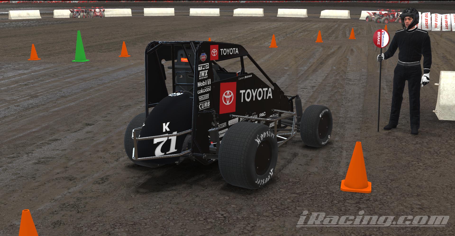 2020 Cannon McIntosh USAC Midget With # by Koleton Anderson - Trading ...