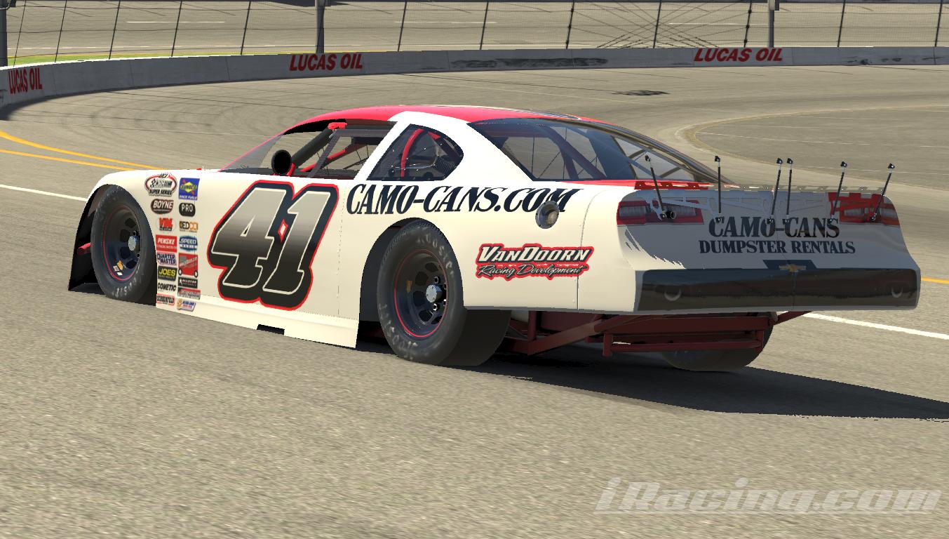 Hayden Sprague - Camo-Cans.com Camaro by Mark Welch - Trading Paints