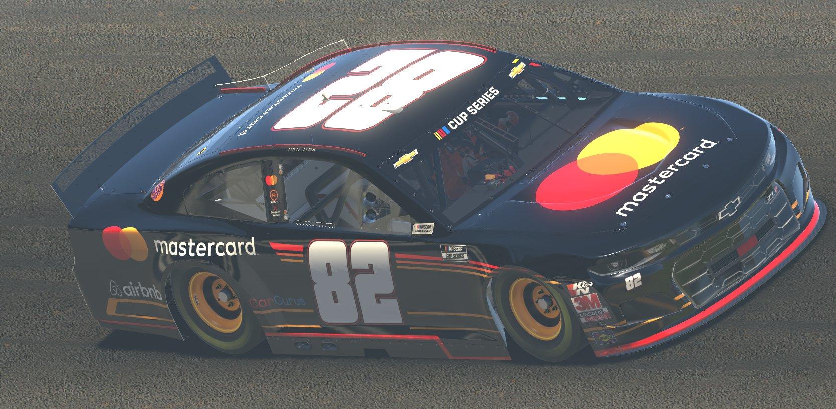 #82 Mastercard Chevy by John Wilcko - Trading Paints