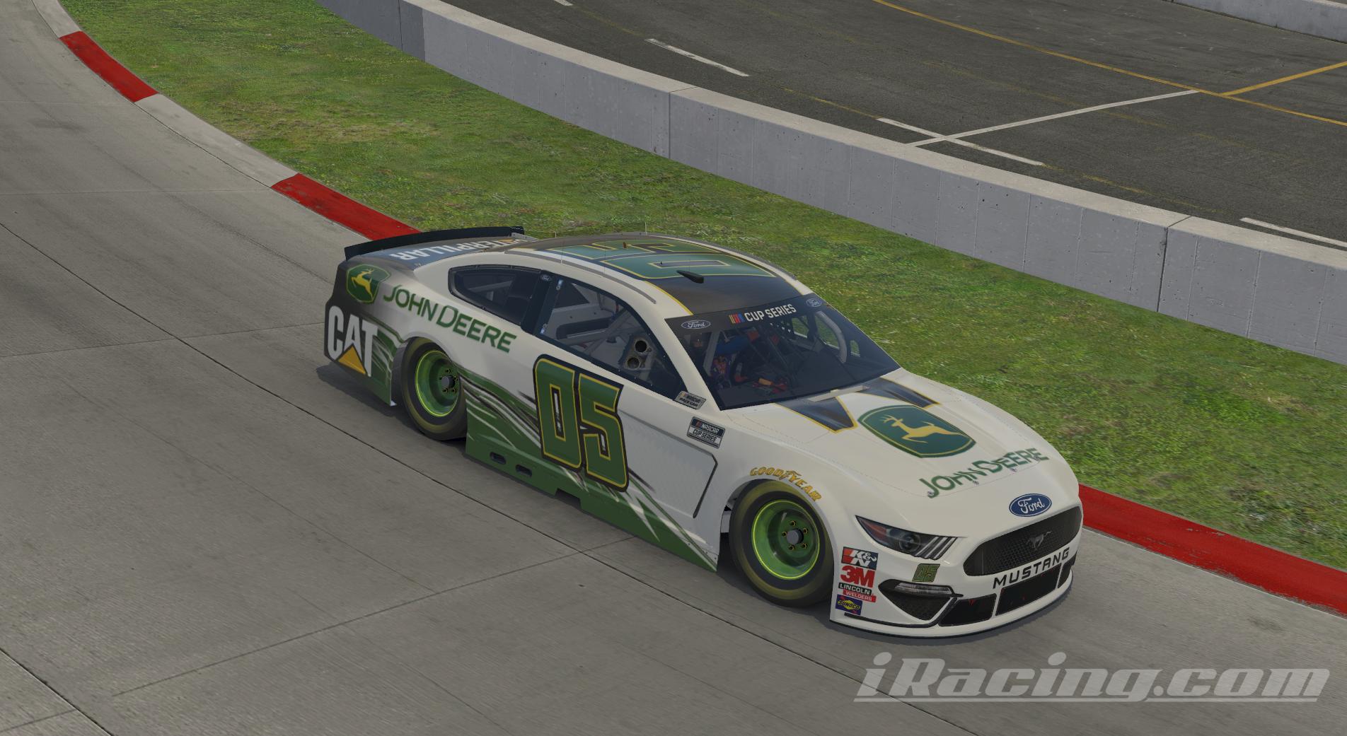 Chase Furqueron 2020 cup car John Deere/CAT (NO NUMBER) by Manix ...