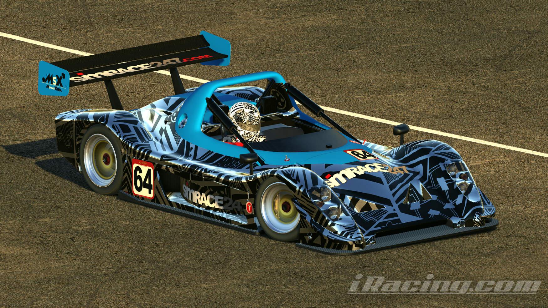 Team SIMRACE247 Radical Blue by Paul V. - Trading Paints