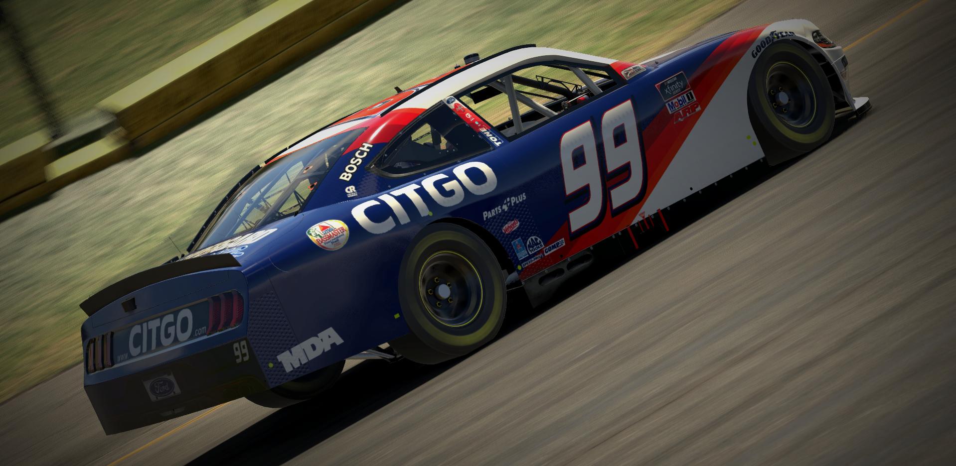 2002 J.Burton - Citgo /w Number by Thomas Nolden - Trading Paints