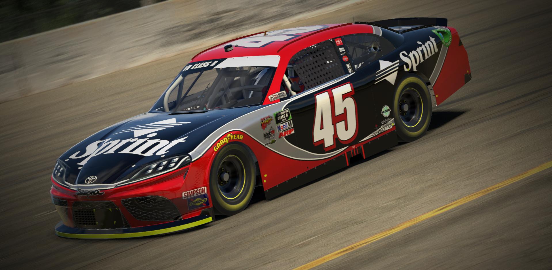 2002 K.Petty - Sprint /wo Number by Thomas Nolden - Trading Paints