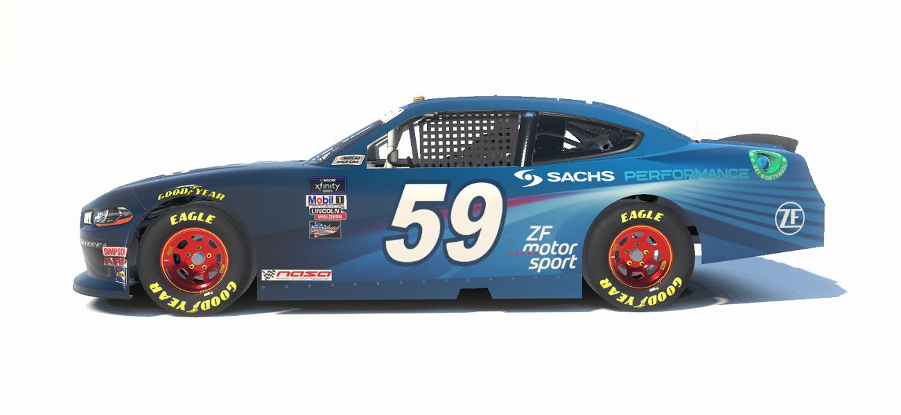 ZF motorsport, Xfinity Mustang - 2019 by Sean F. - Trading Paints